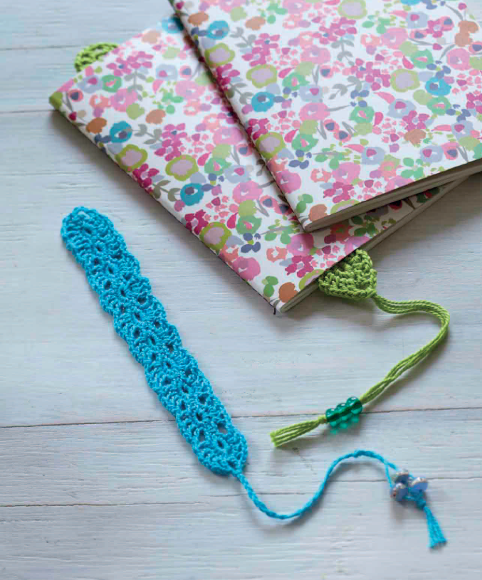 Bhavya's Bookmark DIY Crochet Kit Yarn, Crochet Material Kit with Yarn